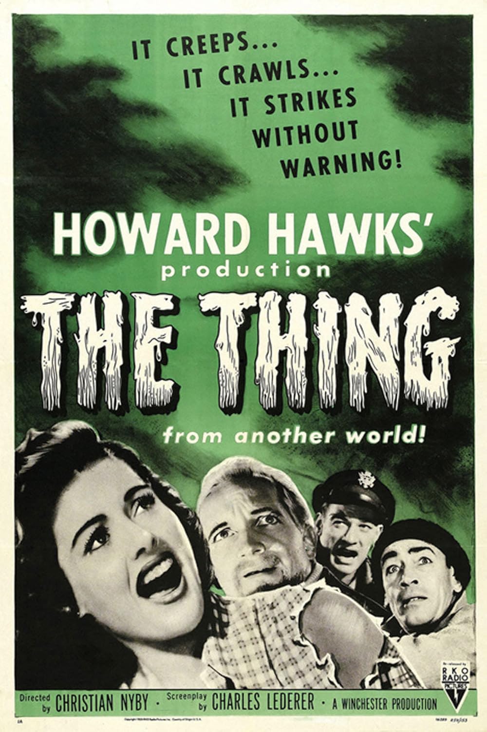 The Thing From Another World, The Rear Window and Plan 9 From Outer ...